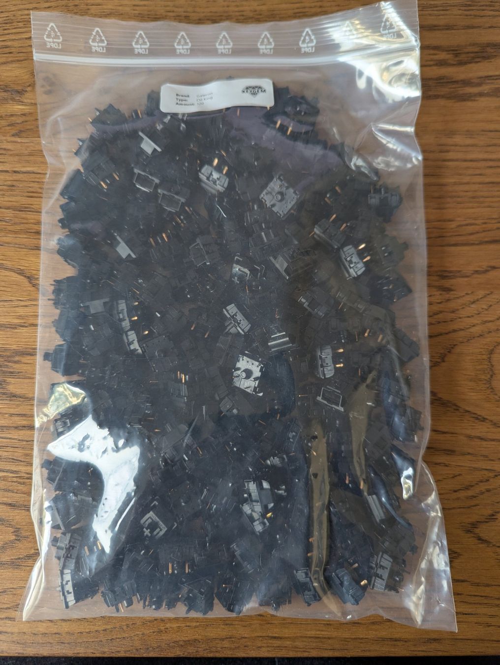 Gateron Oil King Switches (120 Stück) (Neu und originalverpackt) in ...