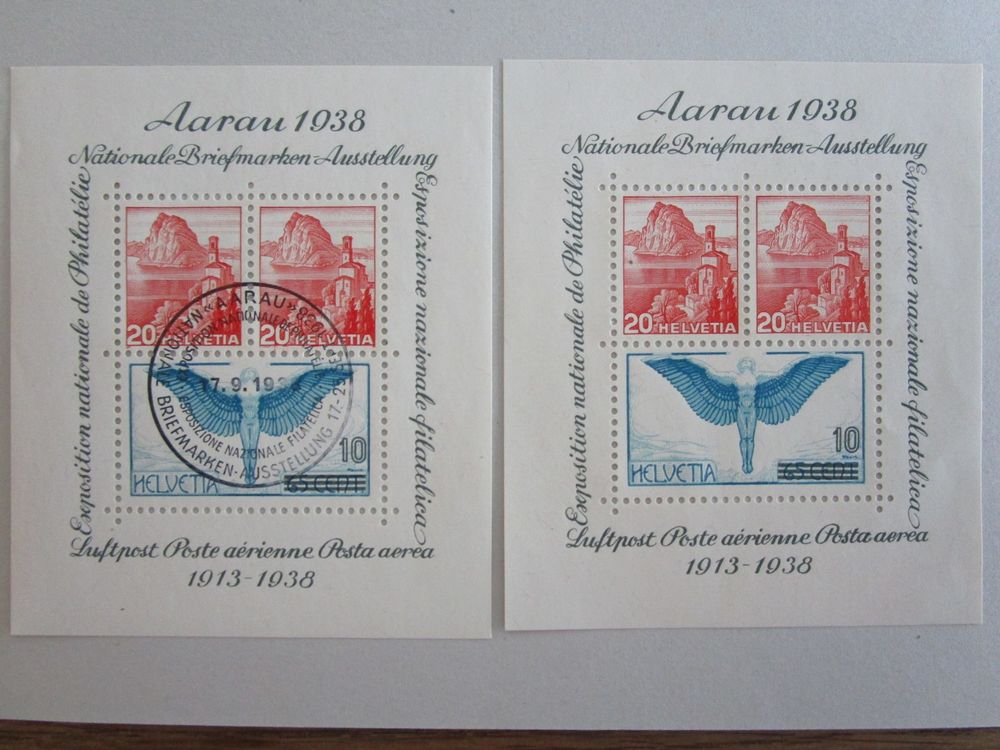 1938 Aarauer Block o/** | Kaufen auf Ricardo