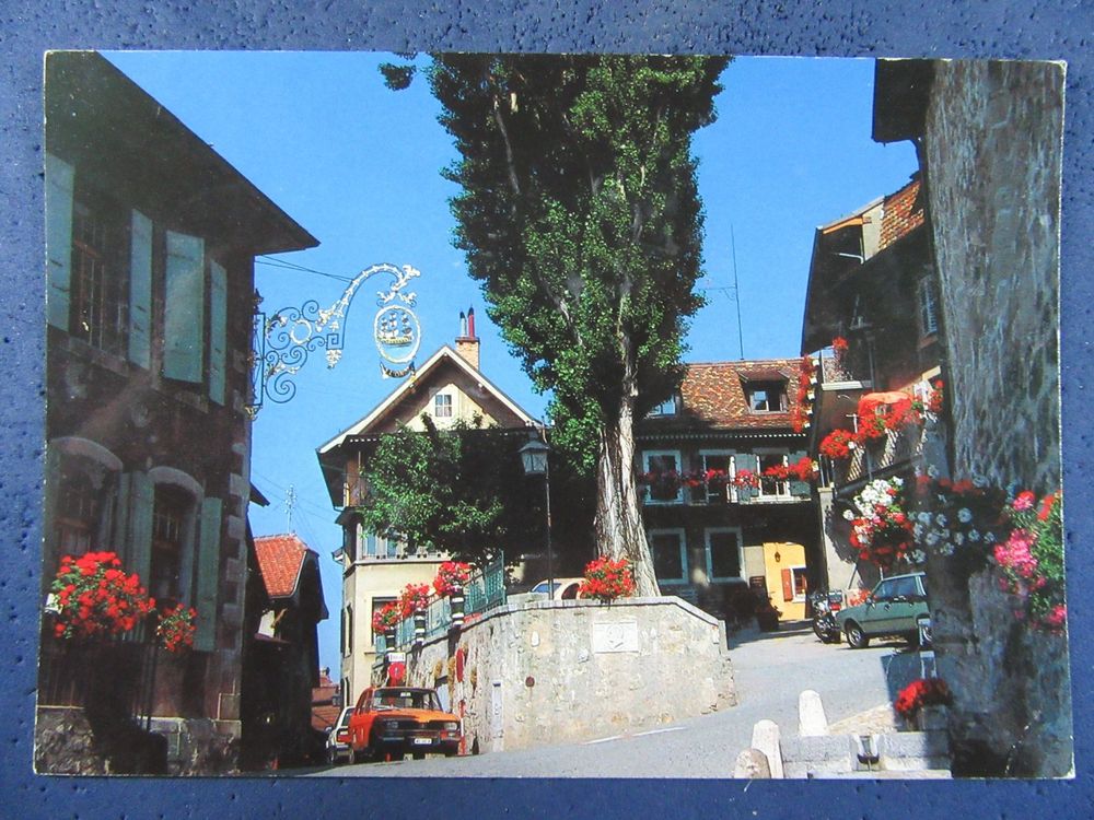 ST-SAPHRIN VD AK RESTAURANT SCHIFF OLDTIMER-AUTOS | Kaufen auf Ricardo