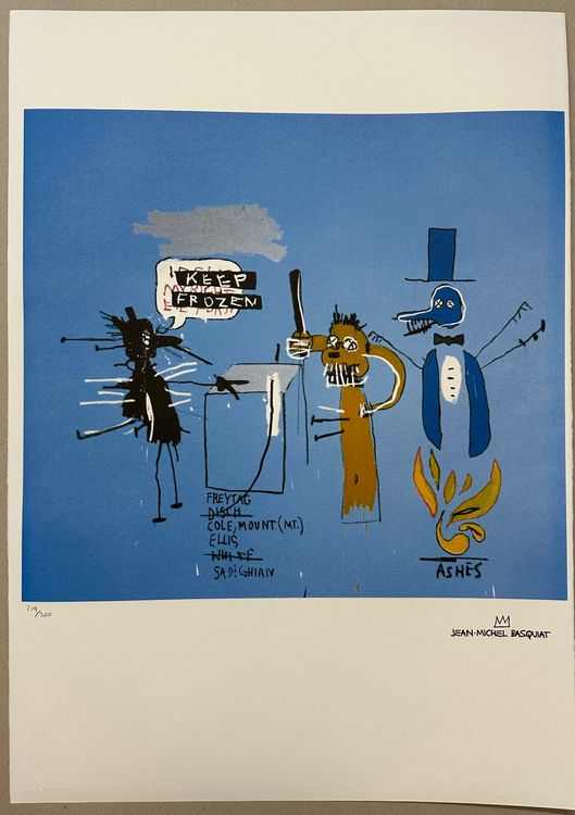 Basquiat: The dingoes, POP Art 219/300 (Neu (gemäss Beschreibung)) in Meilen für CHF 65 – mit ...
