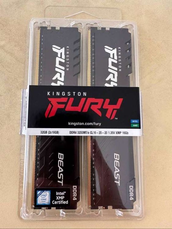 Kingston Fury Beast 32GB (2x16GB) RAM (Gebraucht) in Renens VD für CHF 50 – mit Lieferung auf ...