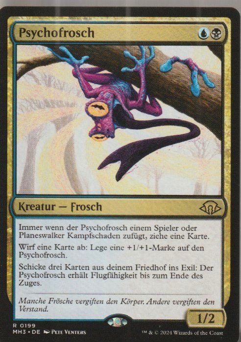Magic The Gathering MTG MODERN HORIZONS MH3 0199 Psychofrosc (Neu ...