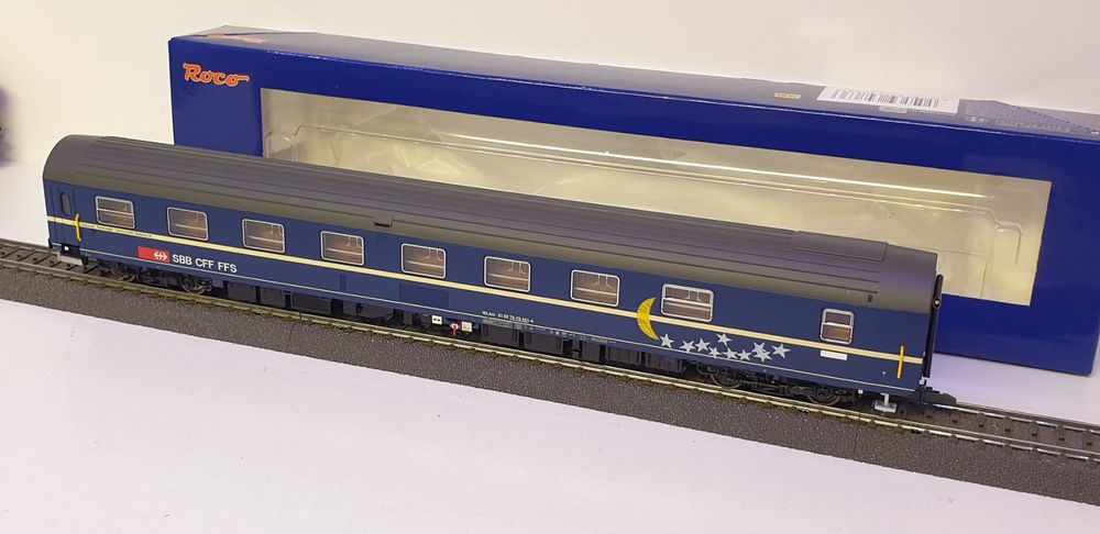 Roco SBB Schlafwagen Mond u. Sterne 64763 (Neu und originalverpackt) in ...