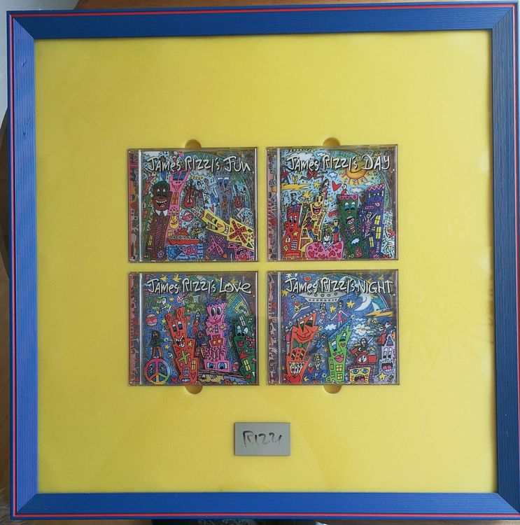 James Rizzi – "Rizzi's" CD-Box, gerahmt, Rarität! Sammler... (Gebraucht ...