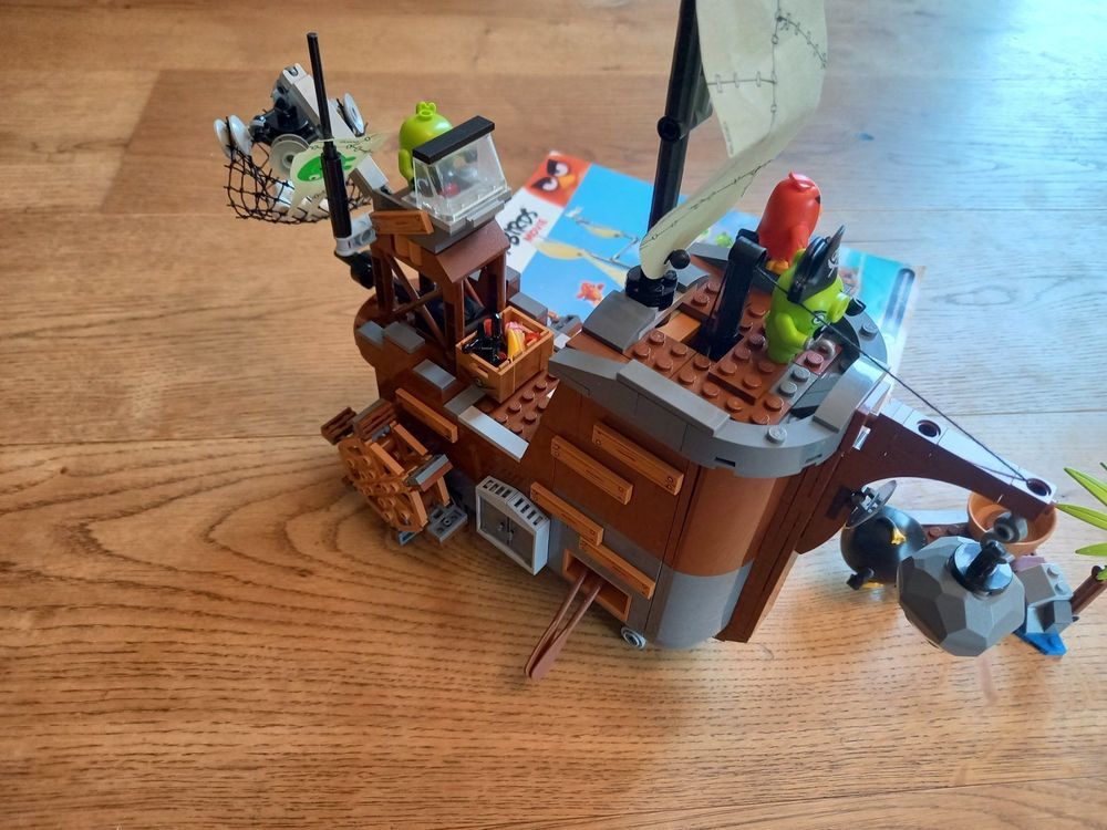 Lego Angry Birds Piggy Pirate Ship 75825 (Gebraucht) in Winterthur für ...