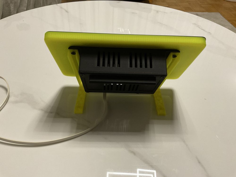 Raspberry Pi 7" Touch Screen mit Raspberry pi 3 und Case (Gebraucht) in ...