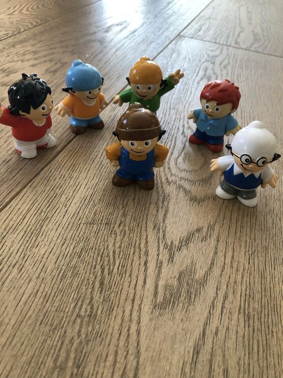 6 Figuren Mainzelmännchen, neuwertig (Neu (gemäss Beschreibung)) in ...