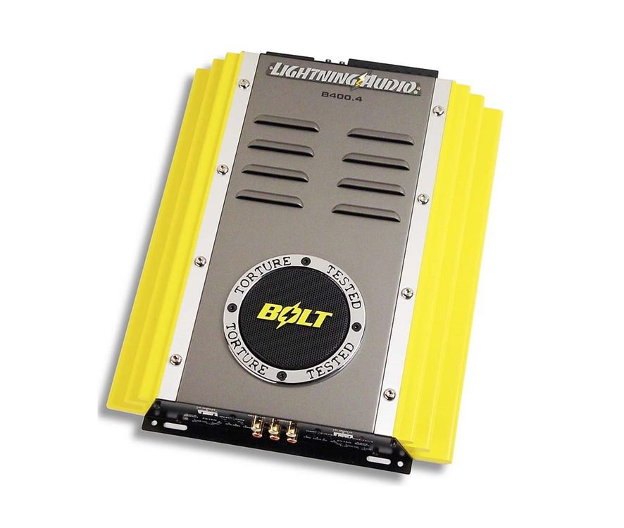Amplificateur 4 canaux - Lightning Audio BOLT 400.4 (Neuf avec ...