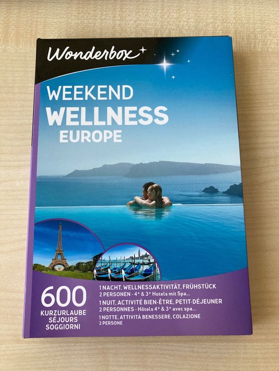 Wonderbox Weekend Wellness Europe | Kaufen auf Ricardo