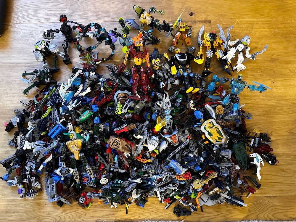 Lego Bionicle Technic sammlung 4.3kg selten rare vintage (Gebraucht) in ...