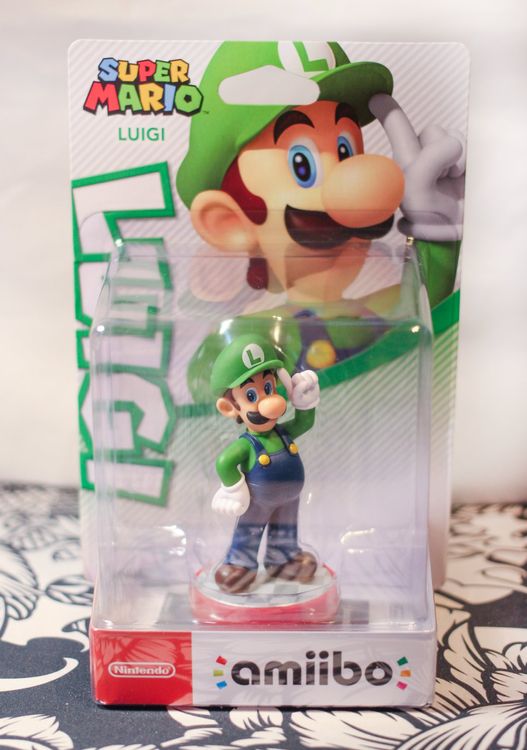 Nintendo Amiibo - Luigi - Super Mario Collection - OVP (Neu und ...