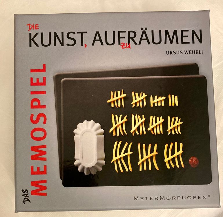 Memory Spiel Kunst Aufräumen (Die Kunst aufzuräumen) (Gebraucht) in ...