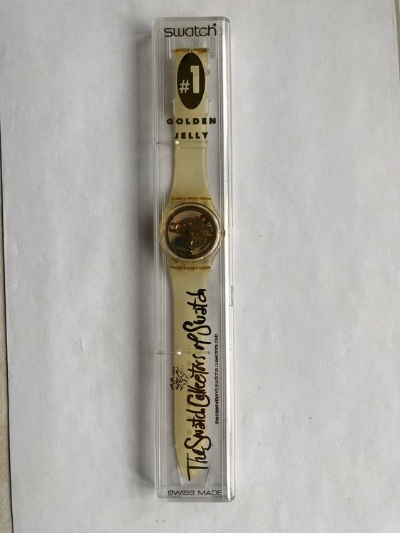 Swatch-Watch-Club-Spezial GOLDEN JELLY von 1990/91 (Neu und ...