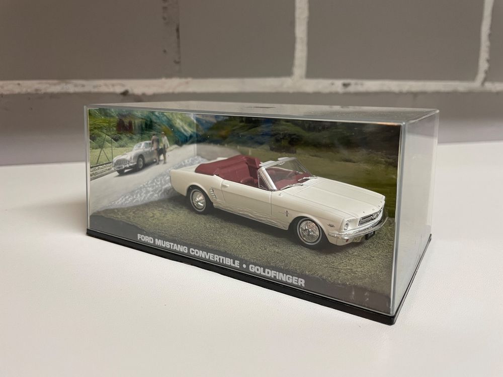 James Bond mini Diorama 1:43 - Ford Mustang | Kaufen auf Ricardo