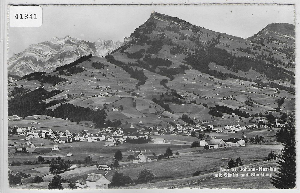 Neu St. Johann-Nesslau mit Säntis und Stockberg (Gebraucht) in Ettingen für CHF 2 – mit ...