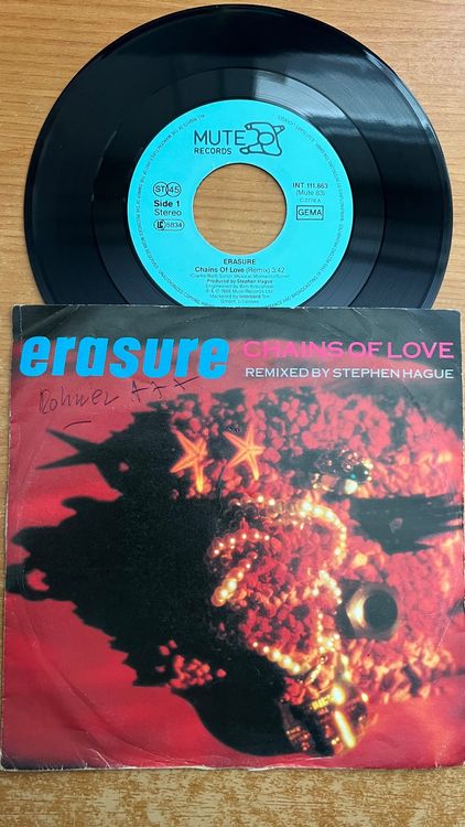 Erasure - Chains Of Love / 1. D-Press. 1988 (Gebraucht) in Gais für CHF 1 – mit Lieferung auf ...