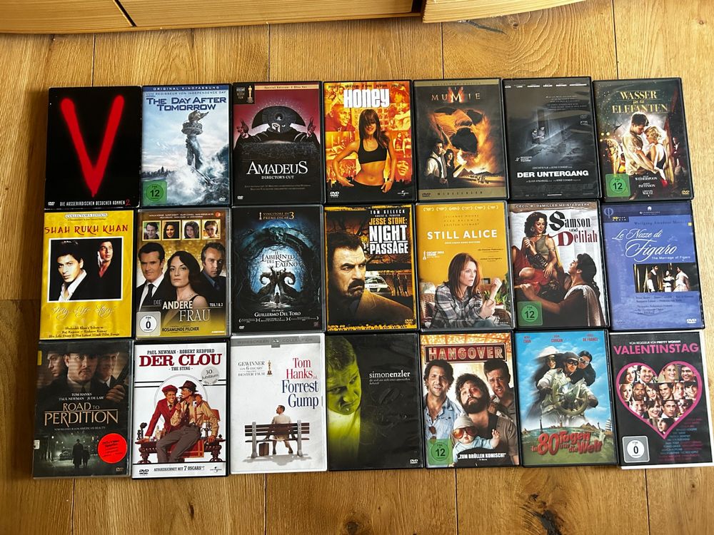 DVD Sammlung, 21 DVDs | Kaufen auf Ricardo