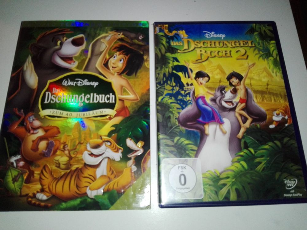 Das Dschungelbuch ( 1 + 2 ) -2'DVDs- (Gebraucht) in st.galllen für CHF 8.75 – mit Lieferung auf ...