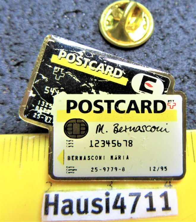PTT POSTCARD PIN (Gebraucht) in Ettingen für CHF 0.5 – mit Lieferung ...