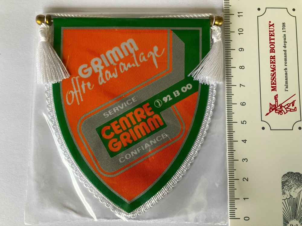 Vintage Fanion/Wimpel CENTRE GRIMM / offre d'avantage (Neu und originalverpackt) in Gland für ...