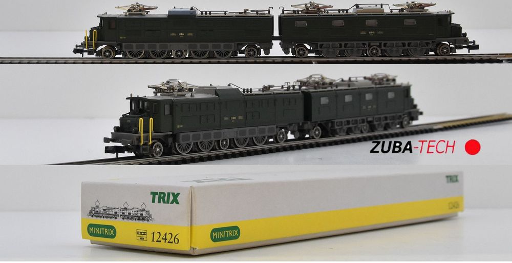 Minitrix 12426 E-Lok Ae 8/14 SBB Spur N Analog mit OVP (Gebraucht) in ...