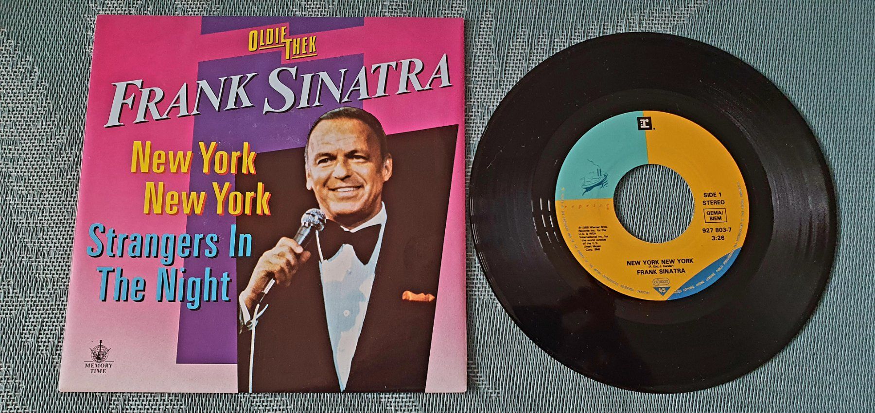 FRANK SINATRA, New York New York, Single, TOP! (Neu (gemäss ...