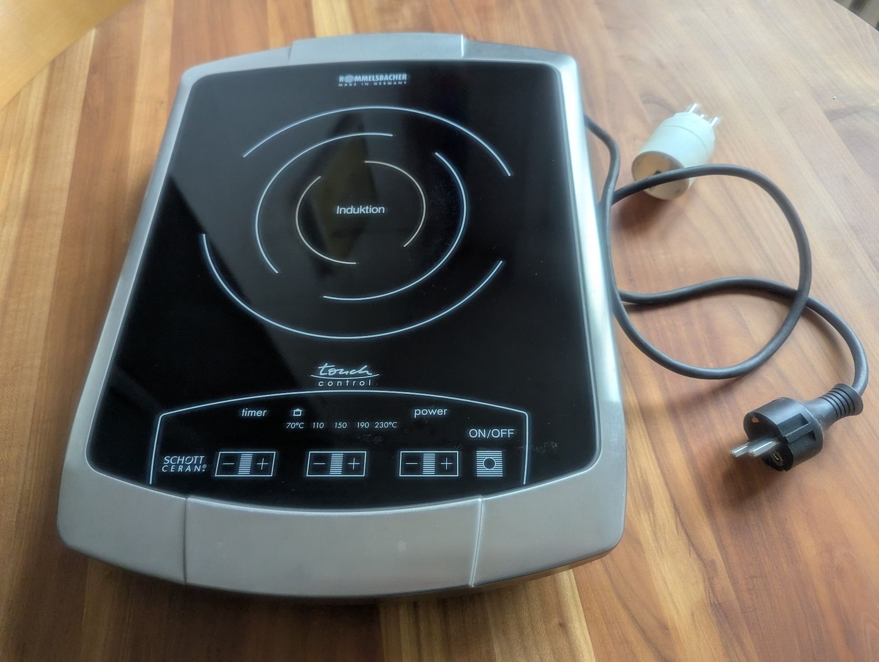Plaque de cuisson à induction amovible Rommelsbacher CT 2015 (Gebraucht ...