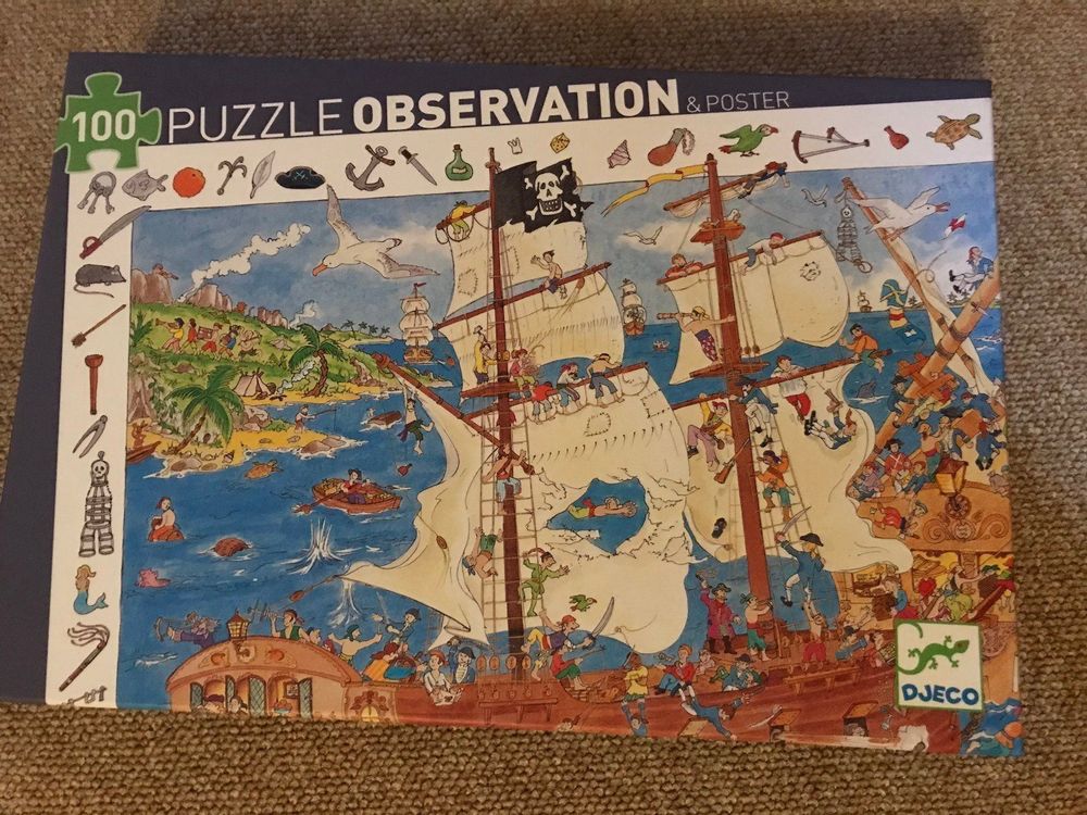 Puzzle OBSERVATION et poster 100 pièces | Kaufen auf Ricardo