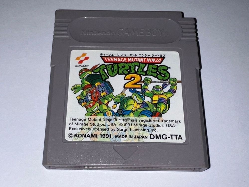 Nintendo Game Boy Classic (GB) Spiel - Turtles II [JP] (Usato) a Zürich ...