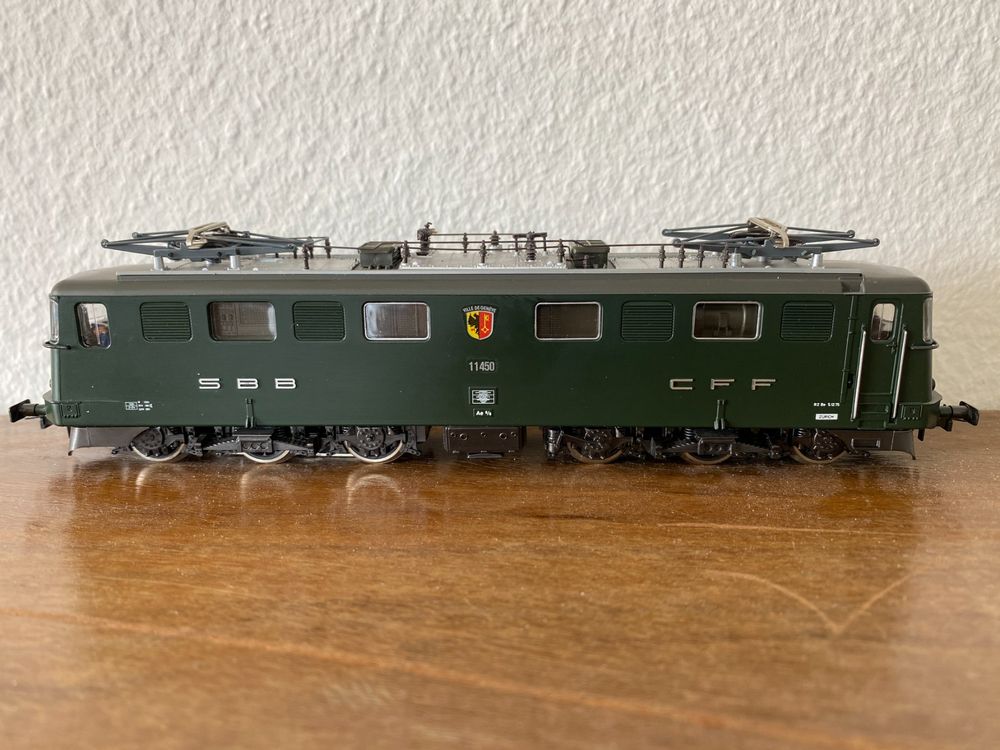 Roco Lok SBB Ae 6/6 H0 43937 Zürich 11450 AC-Analog *NEU* | Kaufen auf Ricardo