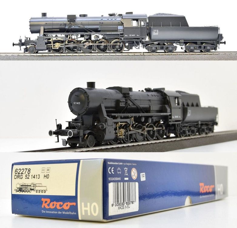 Roco 62278 Dampflok BR 52 DRG, HO GS | Kaufen auf Ricardo