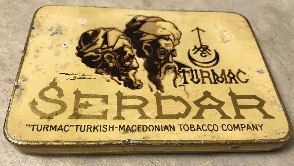 SERDAR TURMAC Cigarettes - Alte Blechdose für 10 Stück | Kaufen auf Ricardo