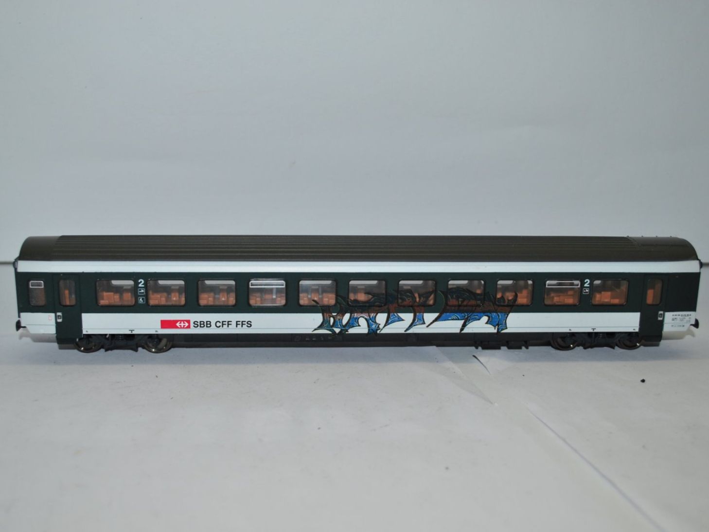 Roco/Staiber Personenwagen SBB Graffiti (MBA212) (Gebraucht) in ...