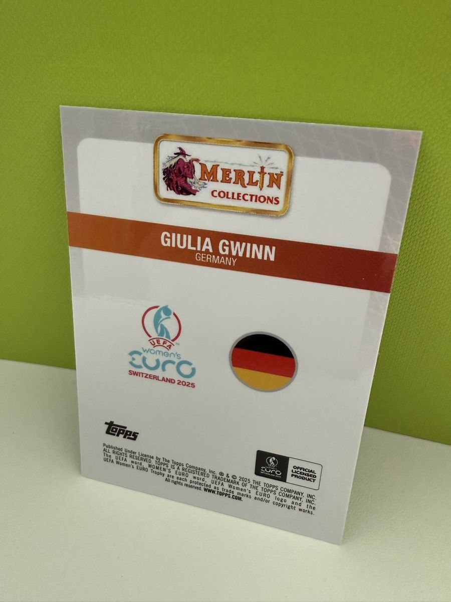 Topps Merlin | Giulia Gwinn - EM 2025 - Deutschland 🇩🇪 (Gebraucht) in ...