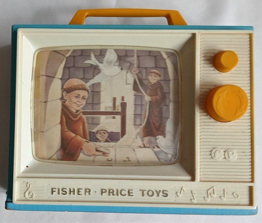 FISHER PRICE 60' - WIND UP TV no.113 boîte à musique | Kaufen auf Ricardo