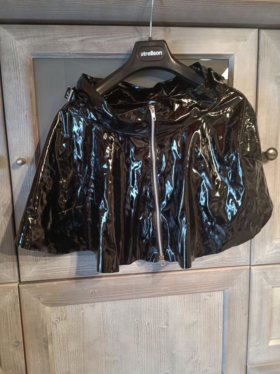 Black Label, Lack und Leder Imitation, sexi, Reissverschluss (Gebraucht ...