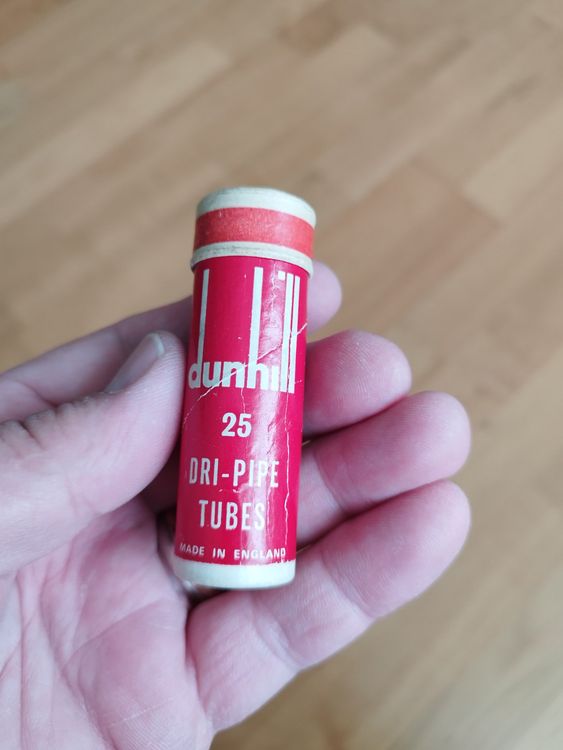 Original Dunhill Dri-Pipe Tubes und Metallfilterstäbe | Kaufen auf Ricardo