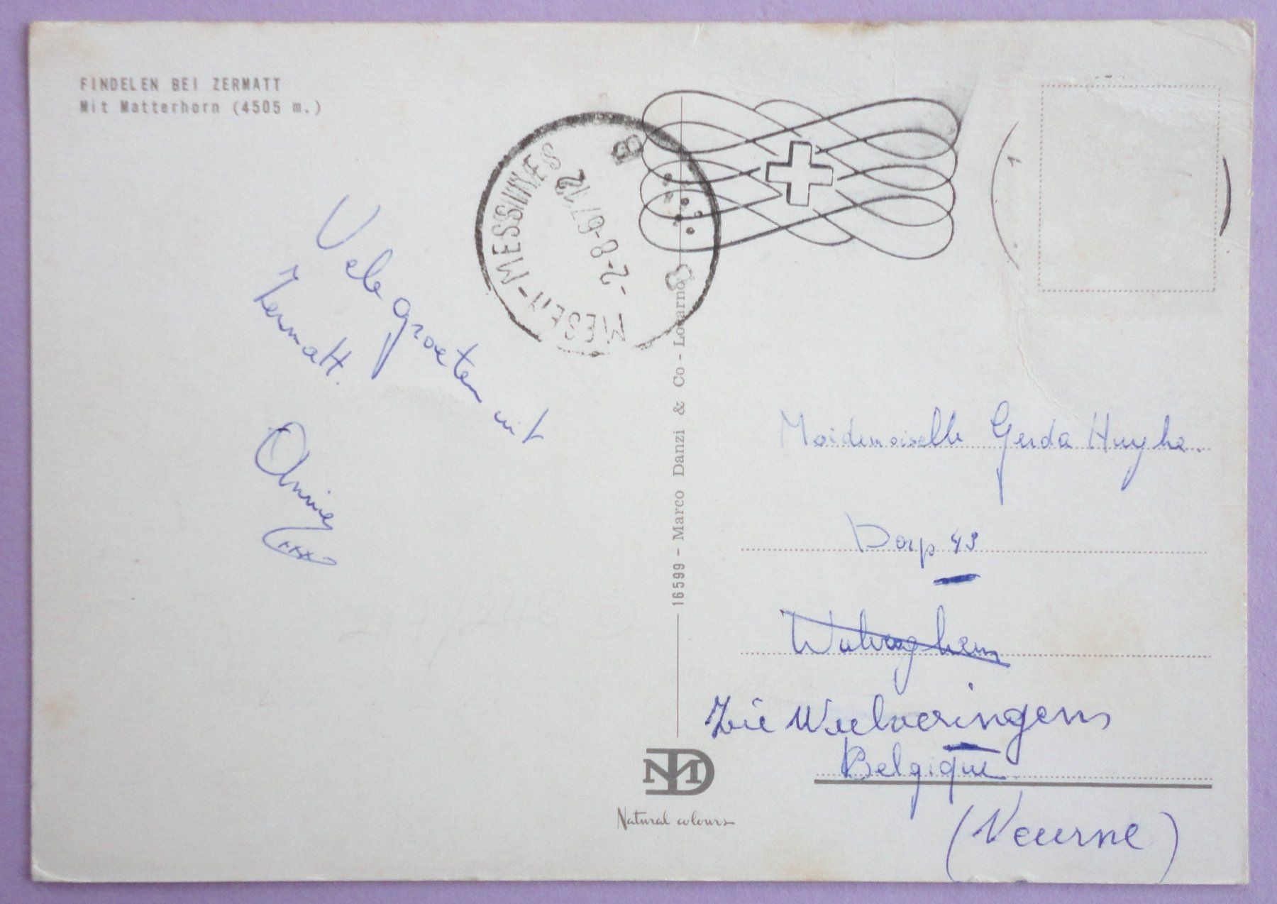 Findelen bei Zermatt mit Matterhorn (Défectueux) à Fétigny pour CHF 1 ...