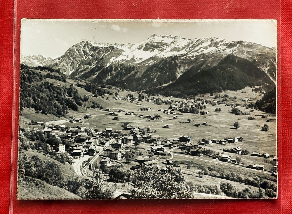Klosters - Dorfansicht - Bahnhof - RhB - 1963 (Gebraucht) in Rothrist für CHF 16.4 – mit ...