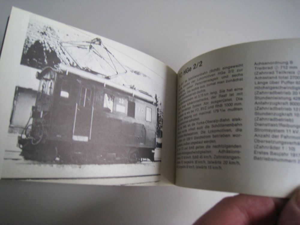 Schweizer Lokomotiven + Triebwagen 1976 (Gebraucht) in Buchs ZH für CHF 6 – mit Lieferung auf ...