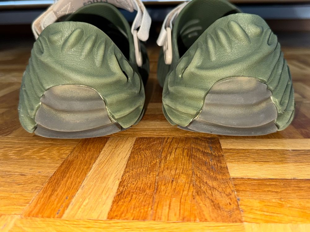 crocs green cucumber used pollex clogs yeezy slide slides (Gebraucht ...