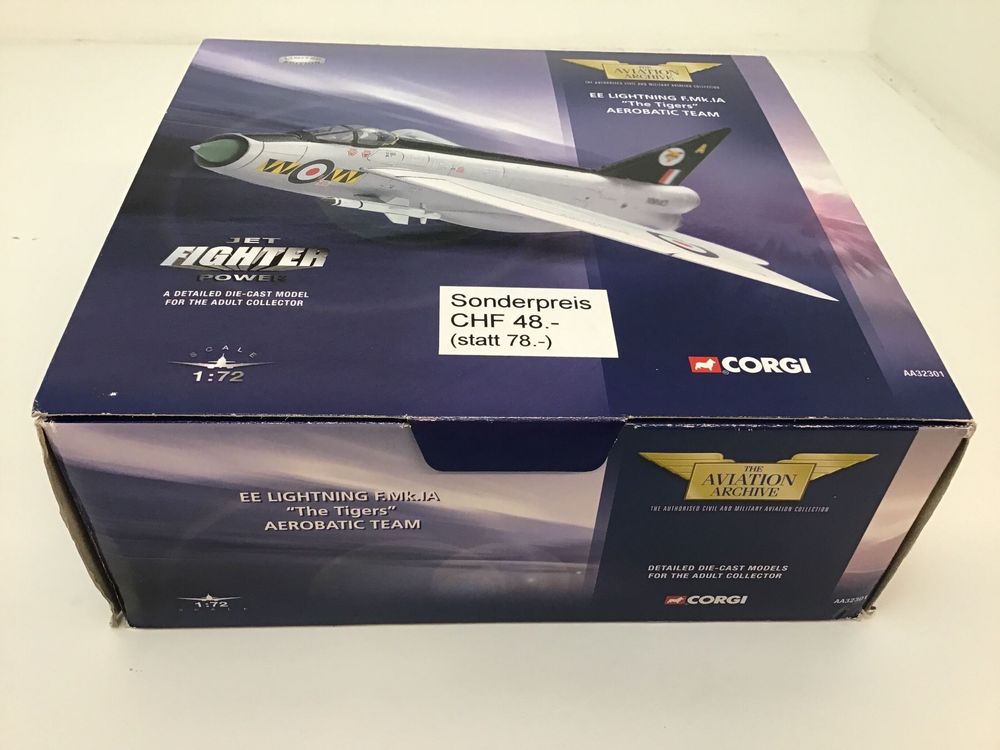 EE Lightning F.Mk.1A 1:72 (Neu und originalverpackt) in Hombrechtikon ...