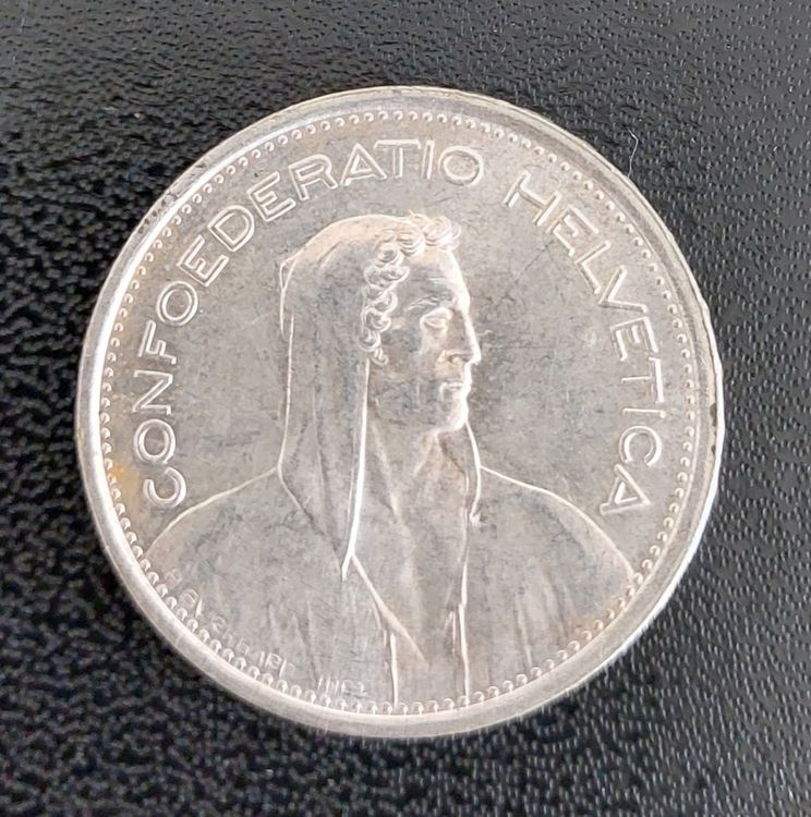 Silber Fünffranken Stück 1967 | Kaufen auf Ricardo