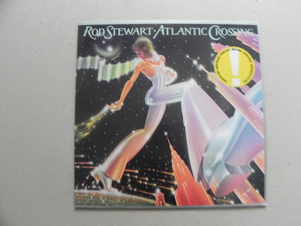 LP brit. Rock Pop Sänger Rod Stewart 1975 Atlantic Crossing (Gebraucht ...