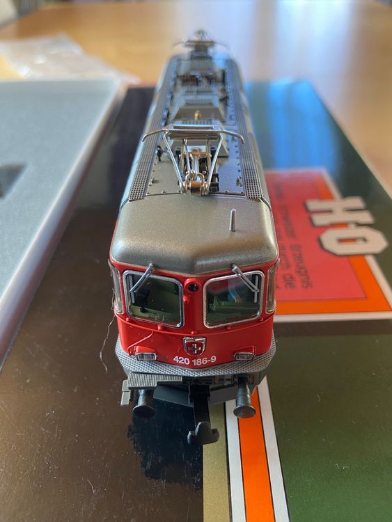 HAG HO SBB Re 4/4 II rot Nr. 166 "Cargo" (Neu (gemäss Beschreibung)) in ...