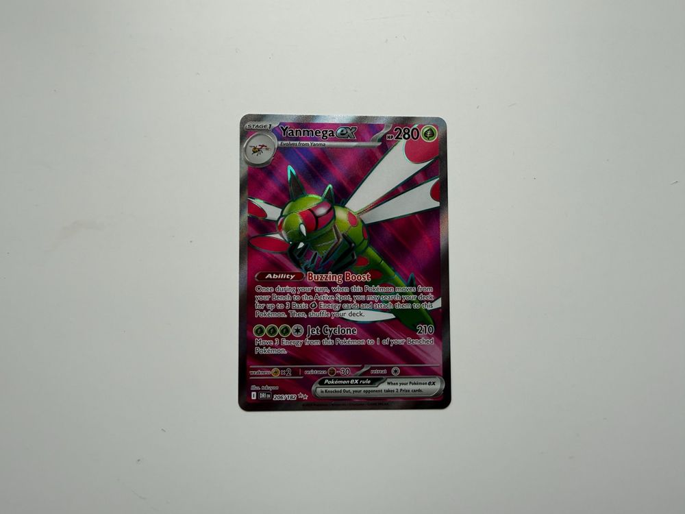 Yanmega ex (DRI 206) EN Pokemon Destined Rivals (Neu und ...
