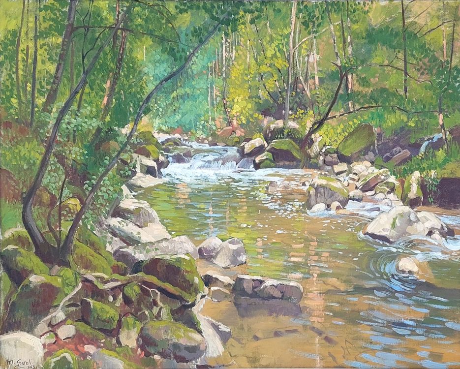 LES PEINTRES SUISSES - Maurice Gosteli (NE) | Kaufen auf Ricardo