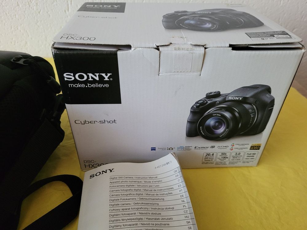 SONY CYBER SHOT - DSC XH 300 Kompakt - Superzoom-Kamera (Defekt) in ...