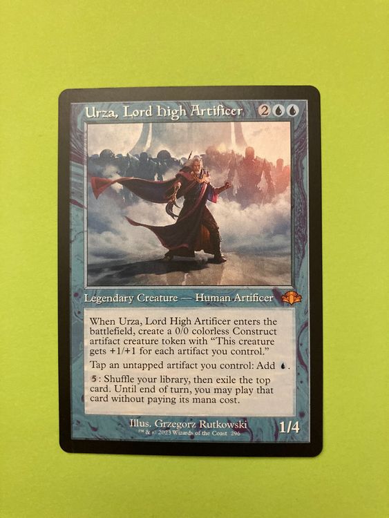 Retro Frame Urza, Lord High Artificer Dominaria Remastered | Kaufen auf Ricardo