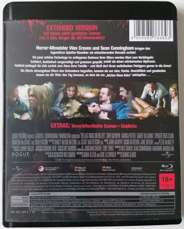Horror Film - Extended Version - Blu-ray - kein Mediabook | Kaufen auf Ricardo